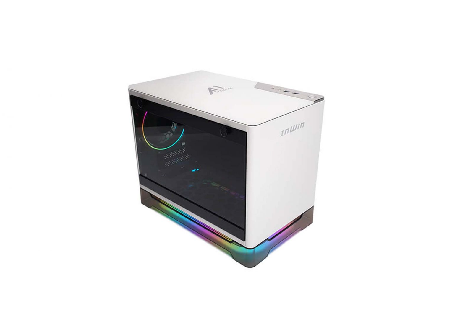 Case Inwin A1 Prime White / Black - Gearshop.vn
